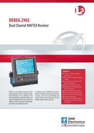 NAVTEX Receiver 2918 - SAM Electronics GmbH