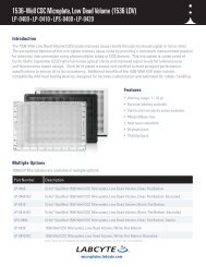 Echo® Qualified 384-Well COC Source Microplate ... - Labcyte Inc.