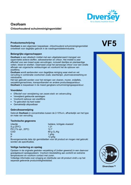 Oxofoam - Laboclean