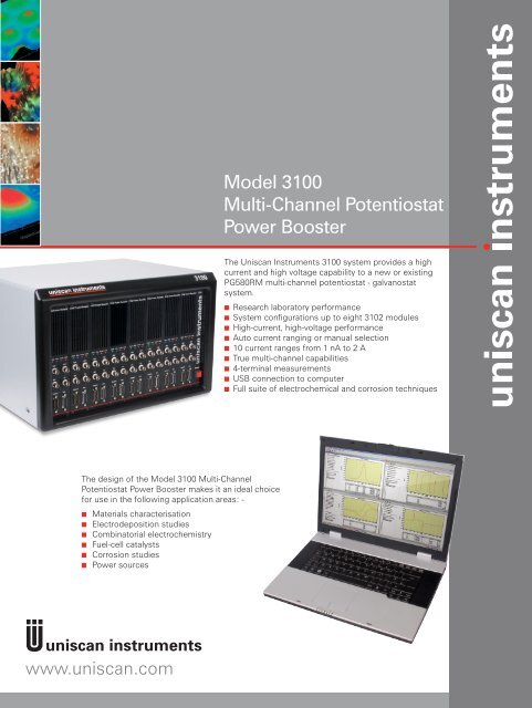 Model 3100 Multi-Channel Potentiostat Power Booster - Andreescu ...