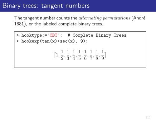 Binary trees
