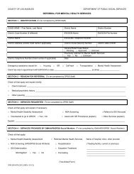 Referral for Social Work Services form - Intermediate Unit 1