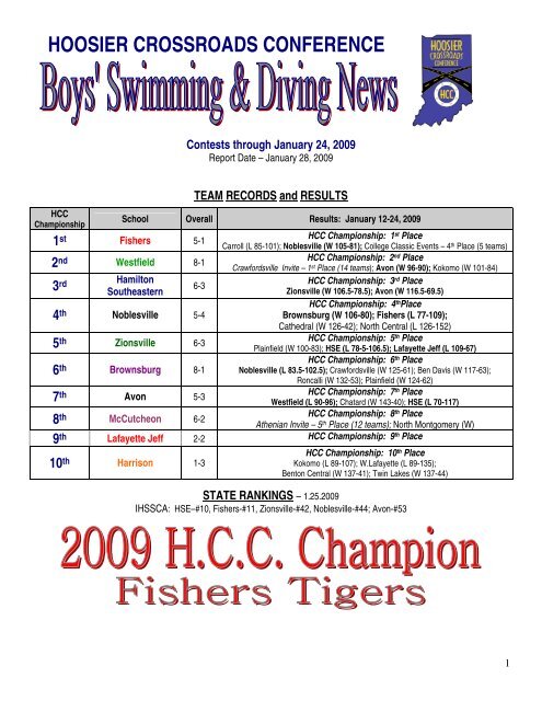 HOOSIER CROSSROADS CONFERENCE