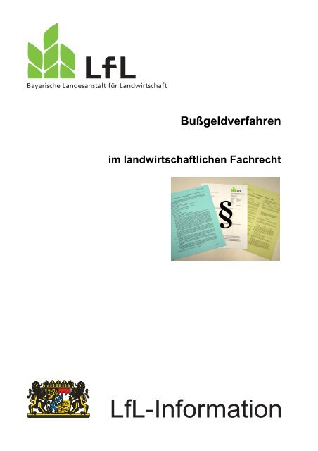 LfL-Information - Bayerische Landesanstalt für Landwirtschaft - Bayern