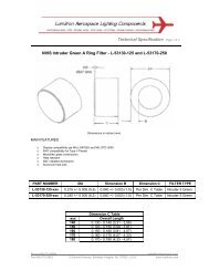 Lighting Components For Night Vision Imaging System (NVIS ...