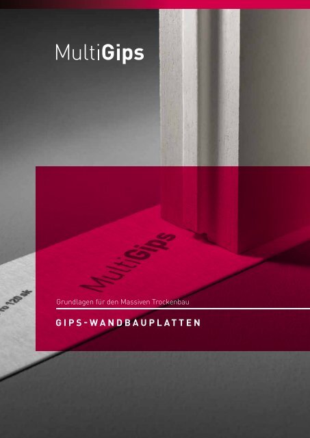 GIPS-WANDBAUPLATTEN - Multigips DE