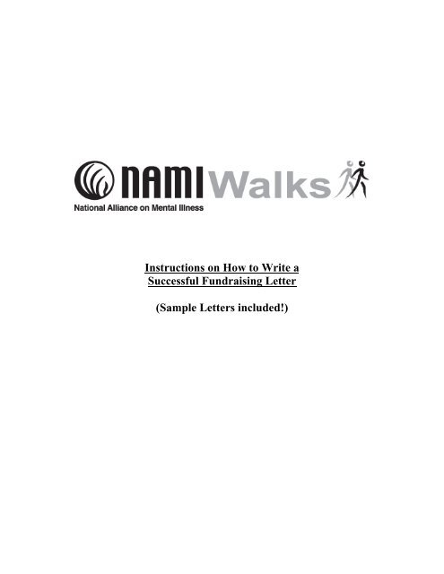 Letter Writing Packet - NAMI: National Alliance on Mental Illness