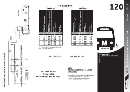 120 - New Jersey Transit