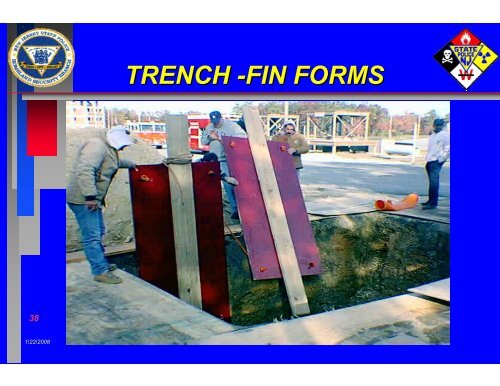 TRENCH -FIN FORMS 38 1/22
