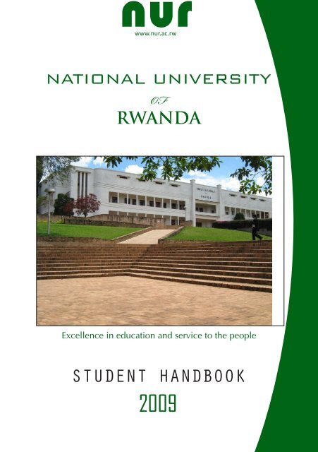 STUDENT HANDBOOK - National University of Rwanda