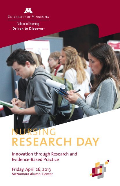 research day - School of Nursing - University of Minnesota