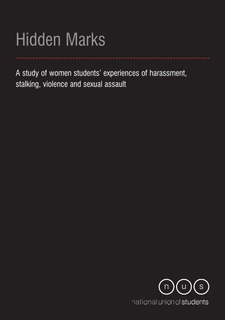 Hidden Marks - National Union of Students