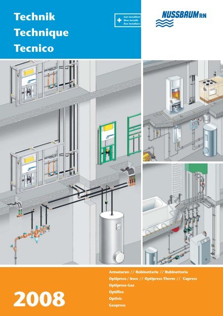 2Optipress/-Inox Optipress-Therm Cupress - R. Nussbaum AG