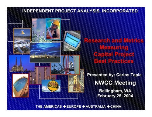 Independent project analysis, incorporated - NWCCC