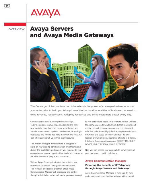 Avaya Media Servers and Avaya Media Gateways
