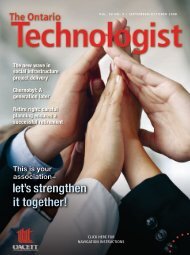 TECHNOLOGY REPORT GUIDELINES - oacett