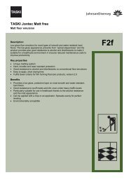 TASKI Jontec TimeSaver Ultra High Performance Floor Emulsion