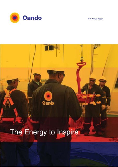 2010 Annual Report - Oando PLC