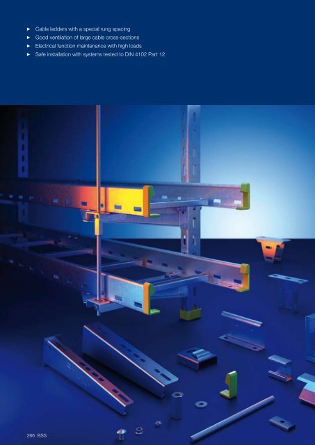 BSS. Function maintenance: cable ladder systems - OBO Bettermann