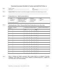 Sample Violence Risk Assessment Checklist - Burnaby Teachers