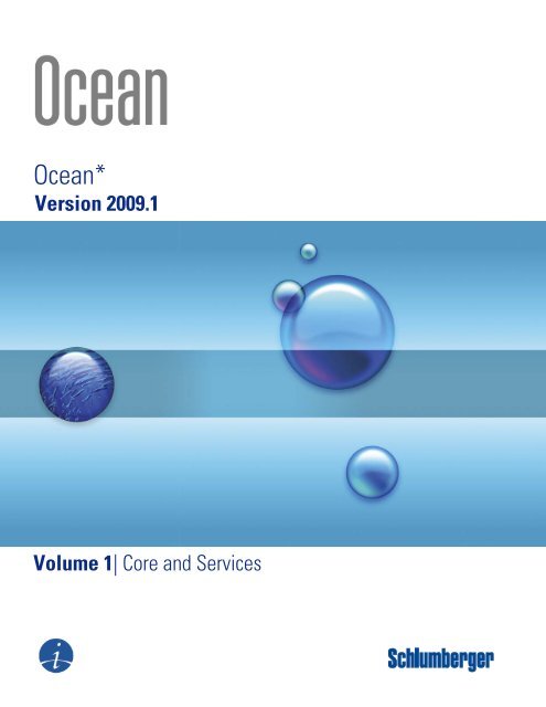 Ocean* Application Development Framework - Ocean - Schlumberger