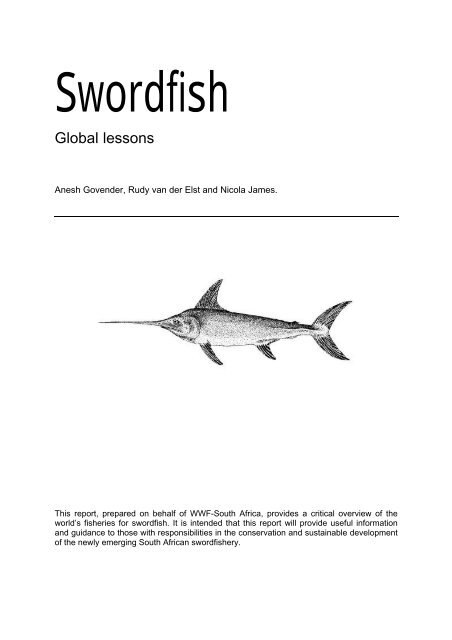 Juvenile Swordfish
