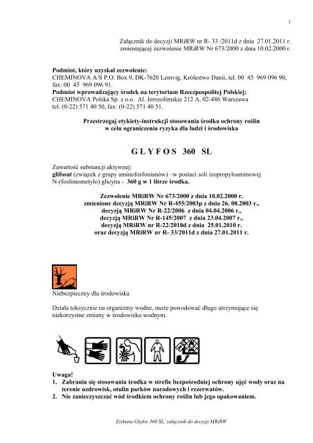 Glyfos 360 SL - ochronasadu.pl