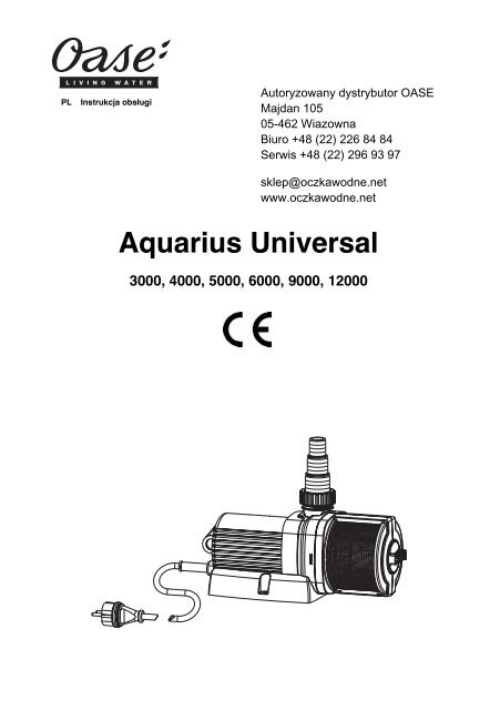 Aquarius Universal 12000 - Oczka Wodne z Oase Polska