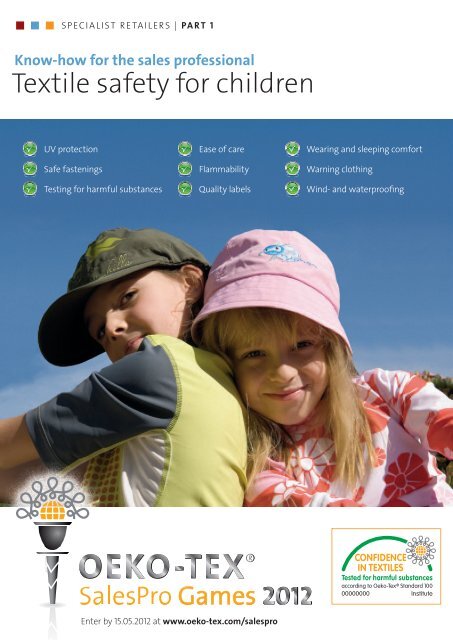 OETS 100 Textile Safety for Children Part 1 EN - Oeko-Tex