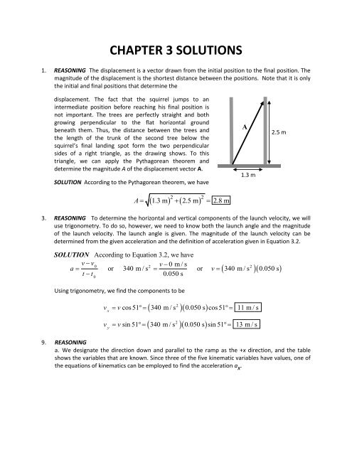 CHAPTER 3 SOLUTIONS