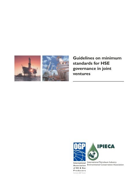 Guidelines on minimum standards for HSE governance in ... - OGP