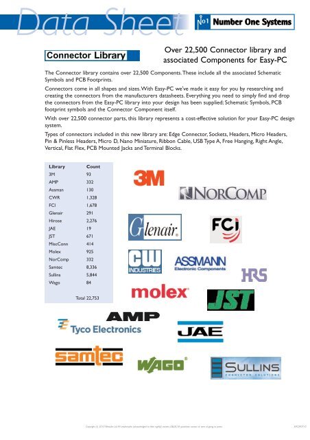 Connector Library.qxd - Ohio Automation