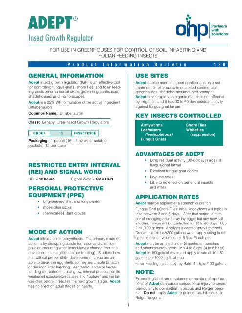 ADEPTÂ® - OHP, Inc.