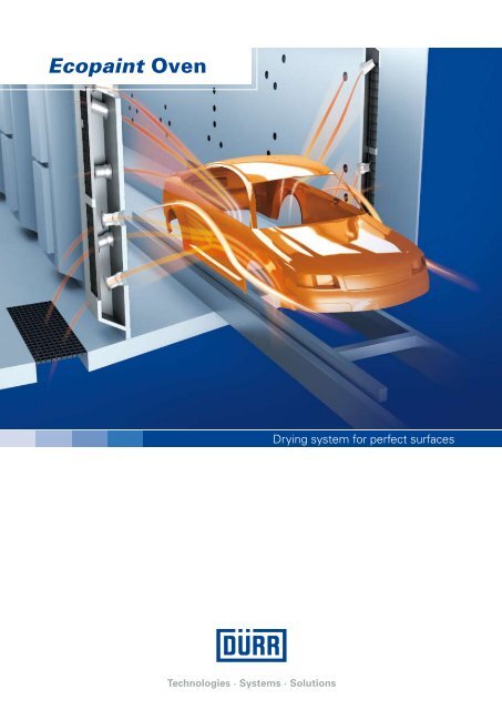 Ecopaint Oven â Drying system for perfect surfaces