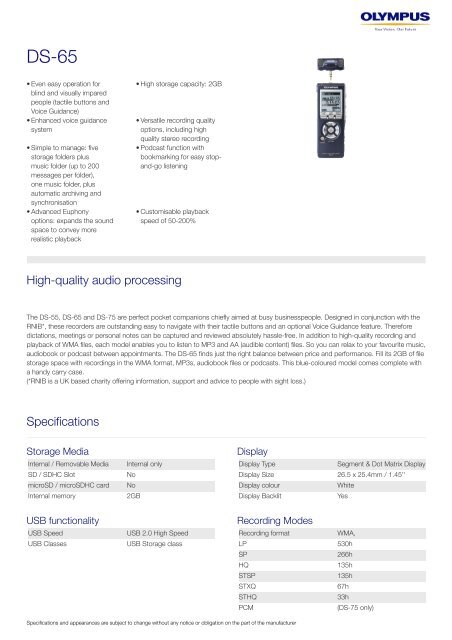 Olympus sonority vs sonority plus - hopdeub