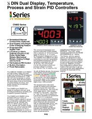 DYNISCO MODEL 1290 Strain Gage Input, 1/8 ... - VoxTechnologies