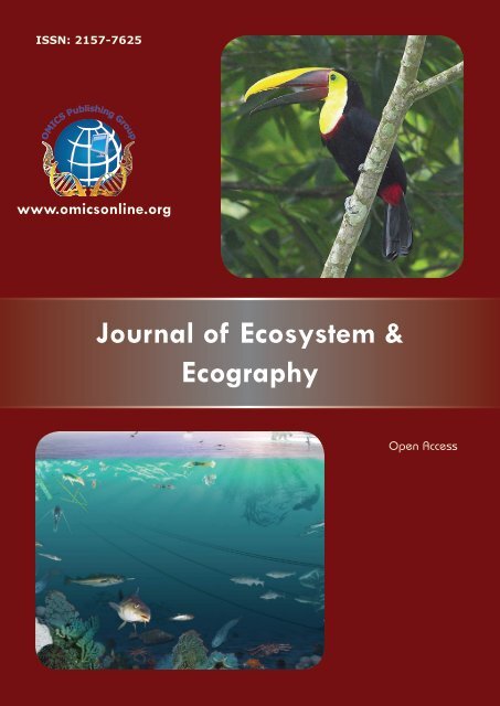 Journal of Ecosystem & Ecography - OMICS Group