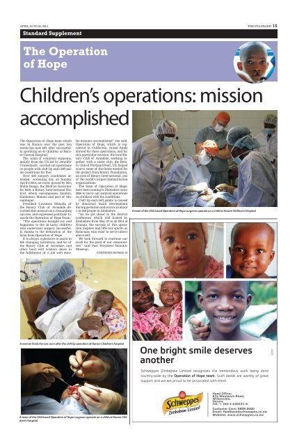 Operation Hope - 27 May 2014