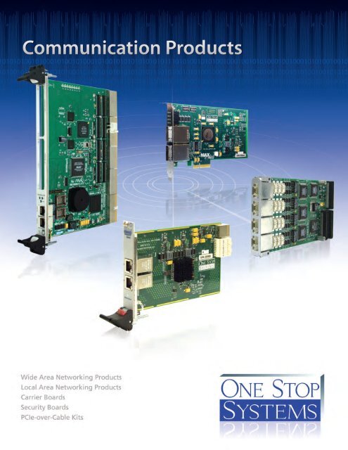 OSS Communication catalog - One Stop Systems, Inc.