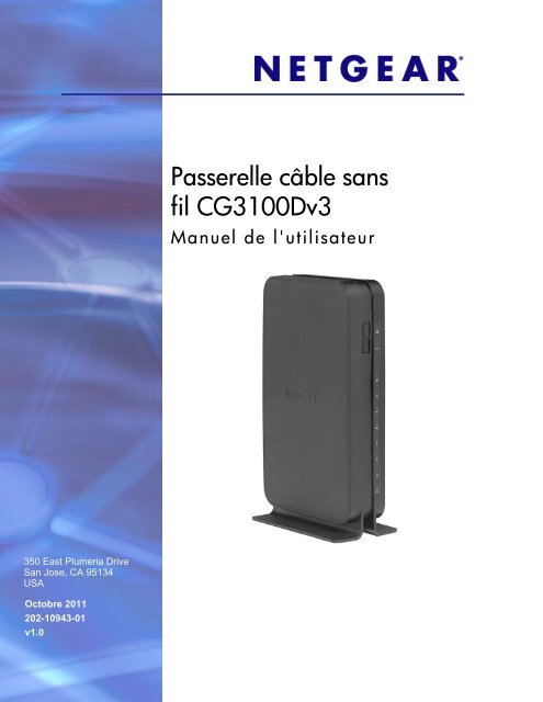 NETGEAR Cable Modem Gateway CG3000D-1CHXAS User ... - Ono