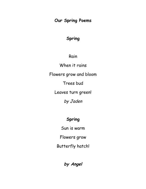 Poem On Rainy Season | Sitedoct.org