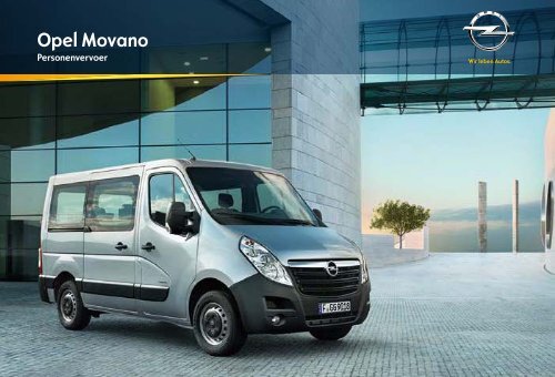 Brochure Movano Combi Bus - Opel Nederland