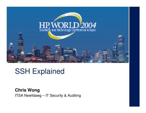 SSH Explained - OpenMPE