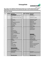 Umzugsliste als PDF - TAS-Walldorf