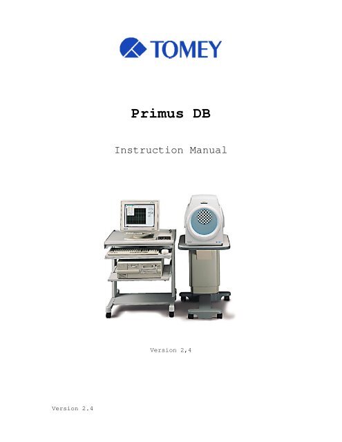 Primus Instruction Manual
