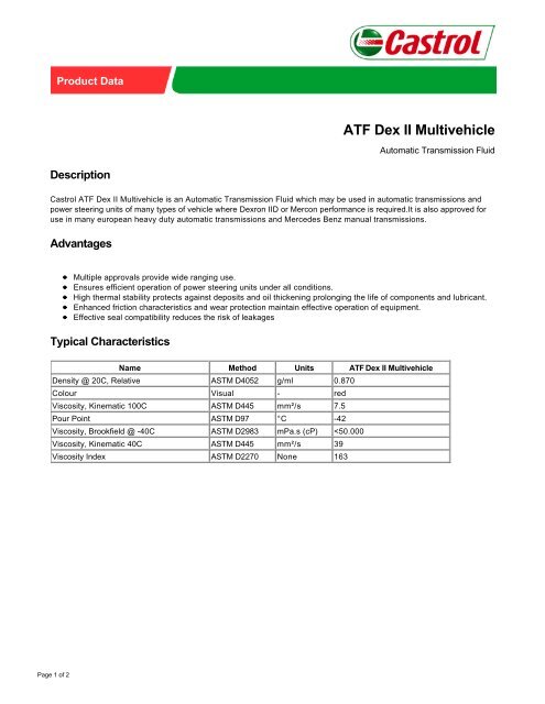 ATF DEX II MULTIVEHICLE.pdf - Opie Oils