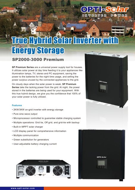 Download Catalogue - OPTI-Solar