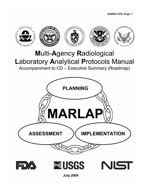Multi-Agency Radiological Laboratory Analytical Protocols Manual ...
