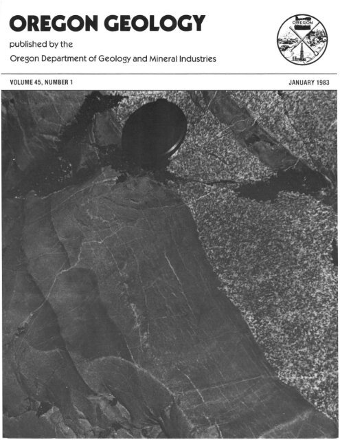 Ore Bin / Oregon Geology magazine / journal - Oregon Department ...