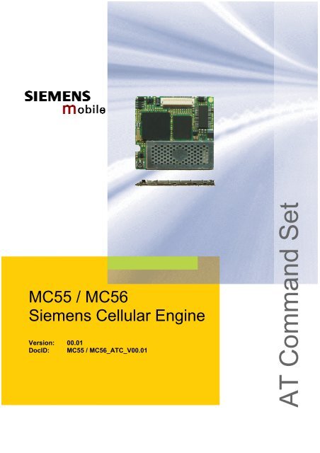 MC55 / MC56 Siemens Cellular Engine - Falcom